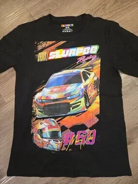 Slurpee | Shirts | 71 Slurpee Racing Tshirt Neon Race Car Graphic 69 ...